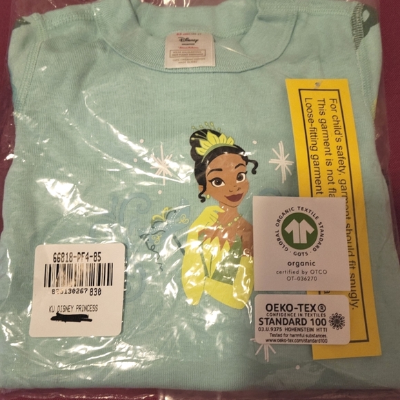 Hannah Andersson | Pajamas | Disney Organic Tiana Princess And The Frog ...